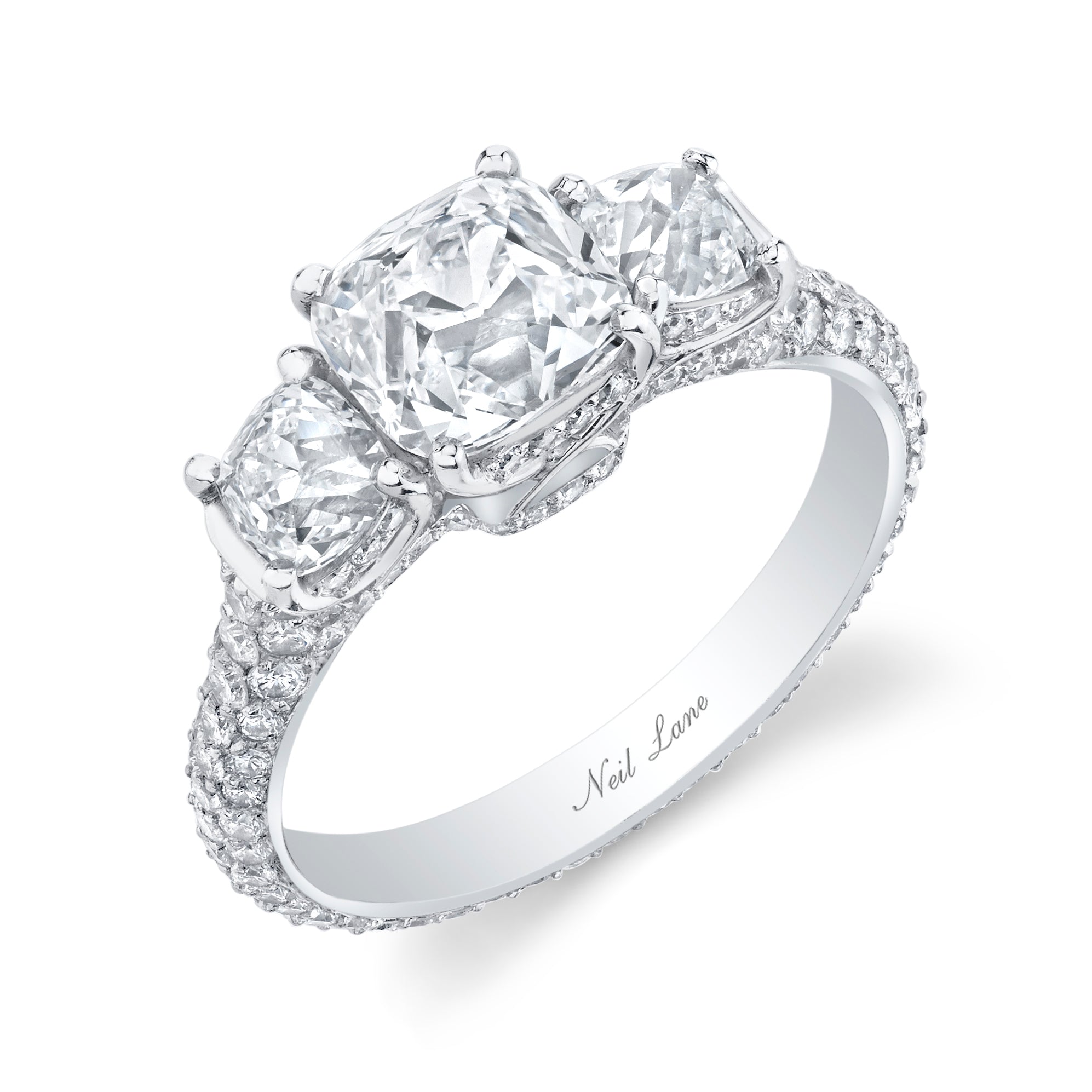 Neil lane cushion cut store